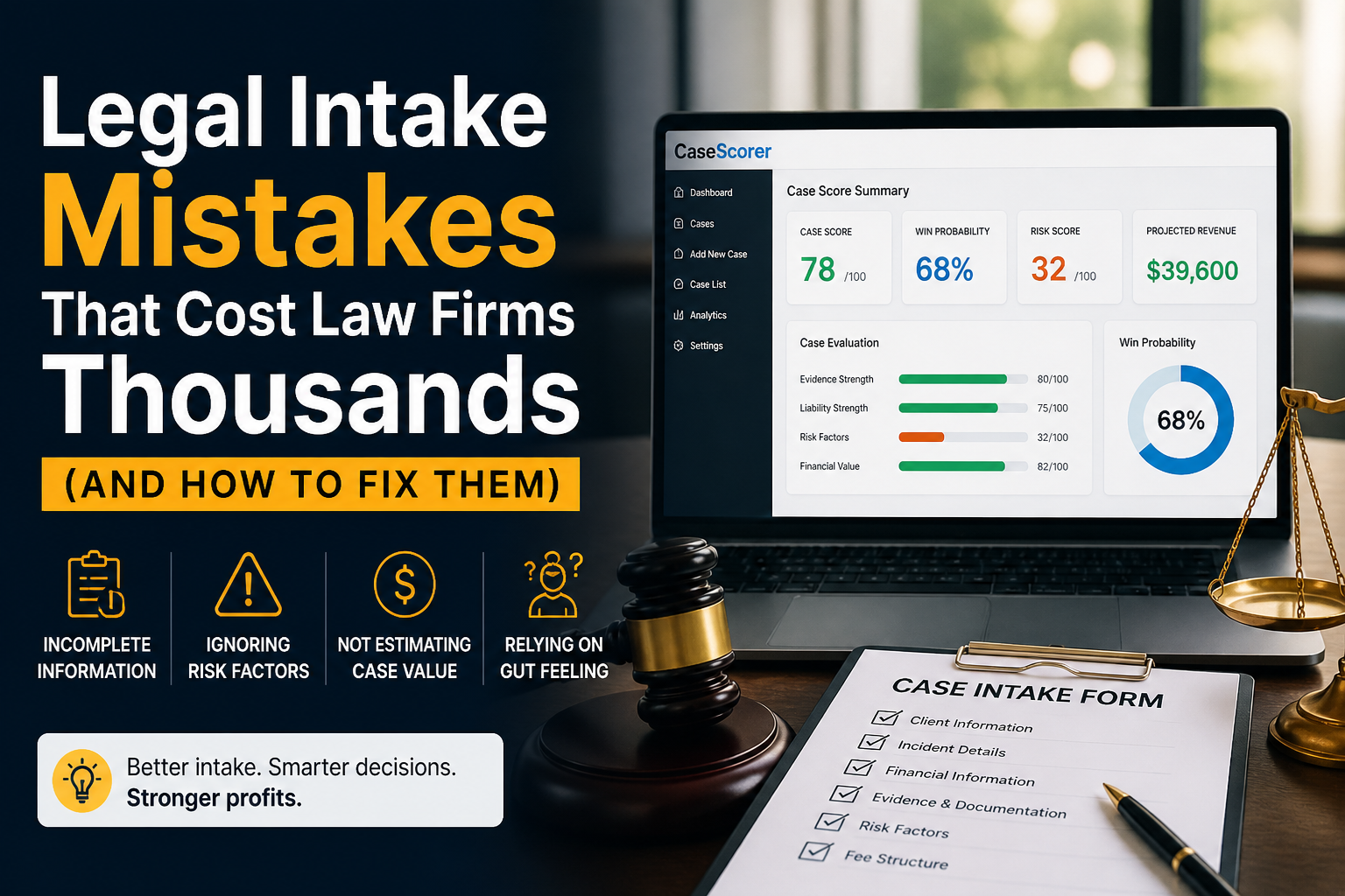 Top Legal Intake Mistakes Law Firms Make (And How to Fix Them Fast)